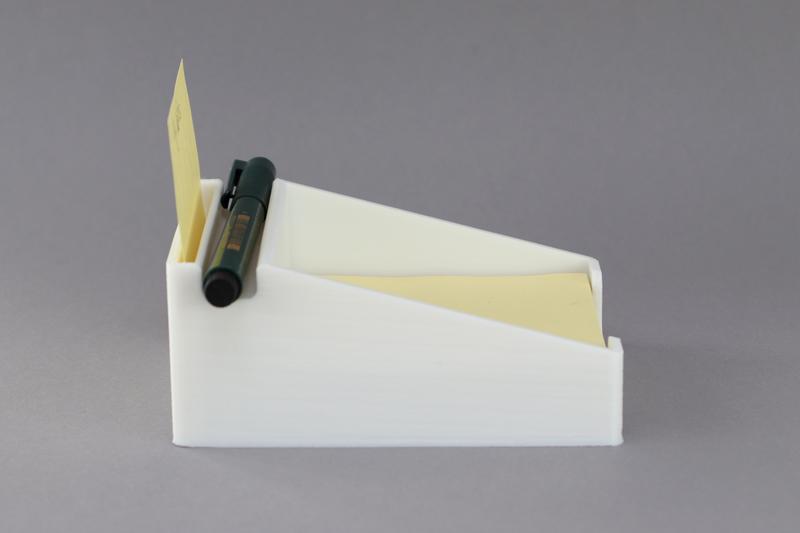 3D Printable STL File - Note Holder - Notes Organazier - Digital ...
