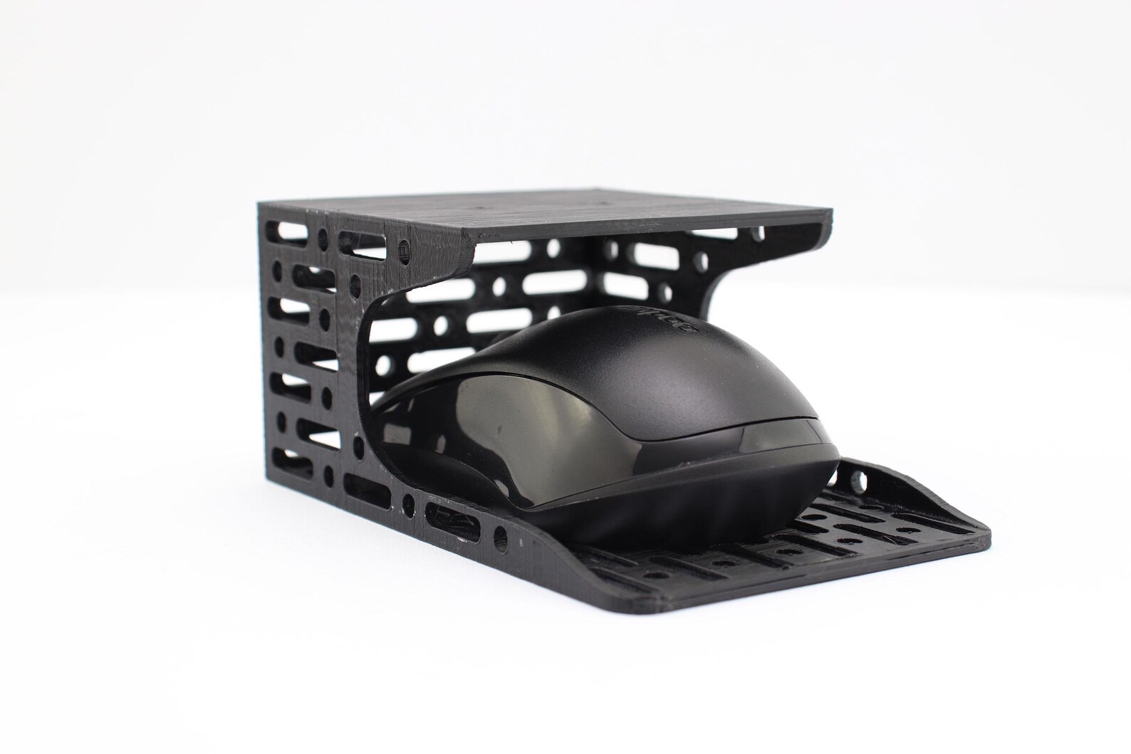 3D Printable Under Desk Mouse Holder - Mouse Holder STL File ...