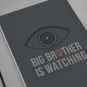 Digital Printable Poster Big Brother is Watching - Etsy