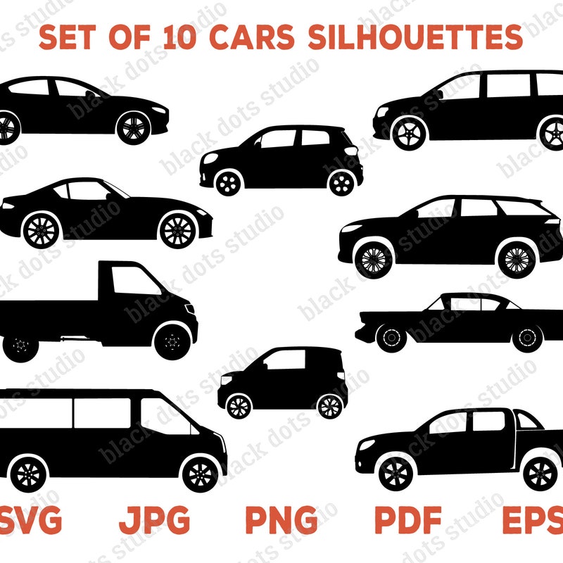 Suv Car Silhouette - Etsy