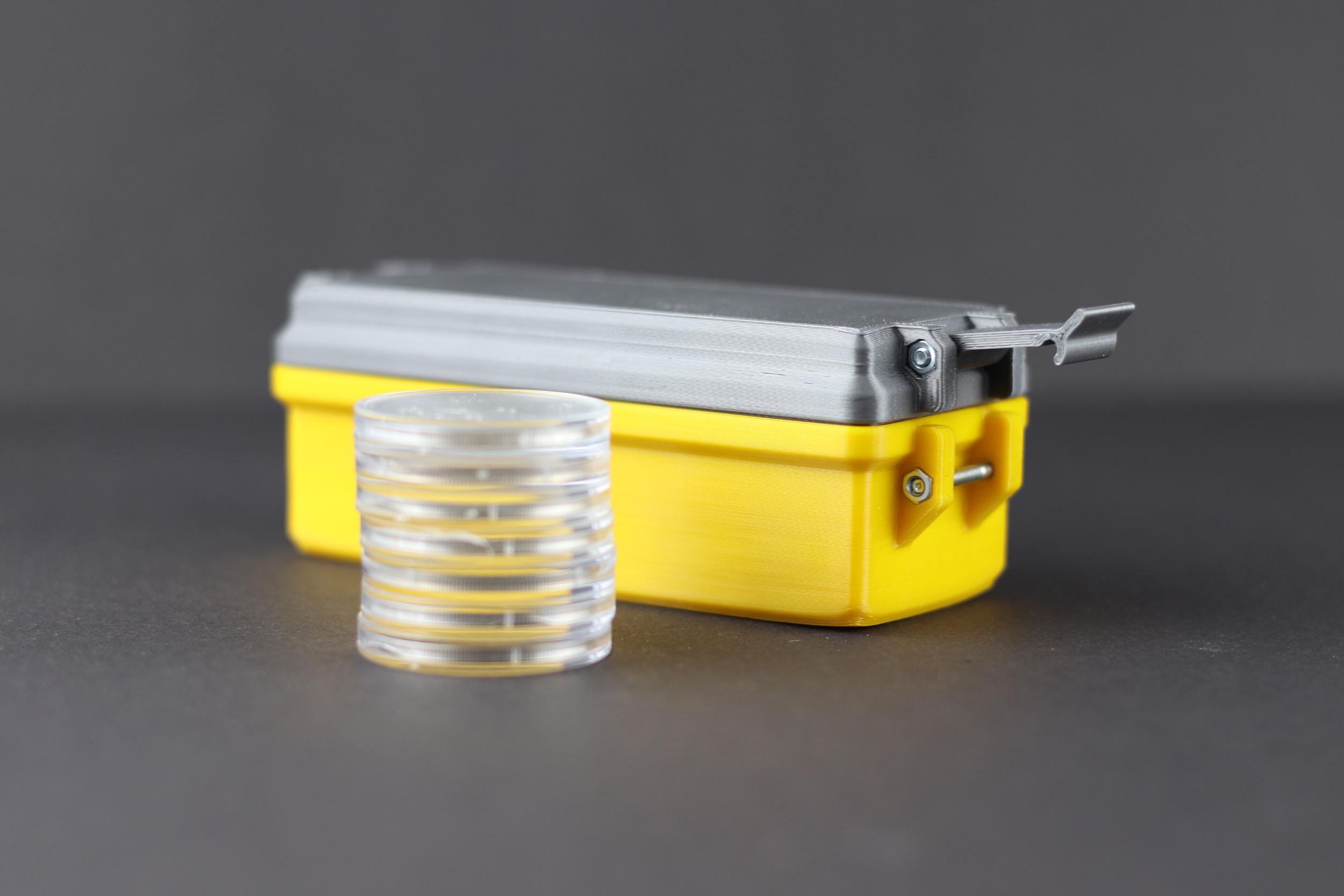 Digital Item STL File Coin Organizer for 12 Coins (up to 40mm) | 3D ...