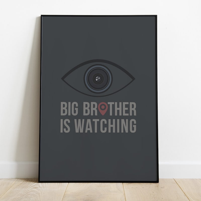 1984 Big Brother Poster - Etsy