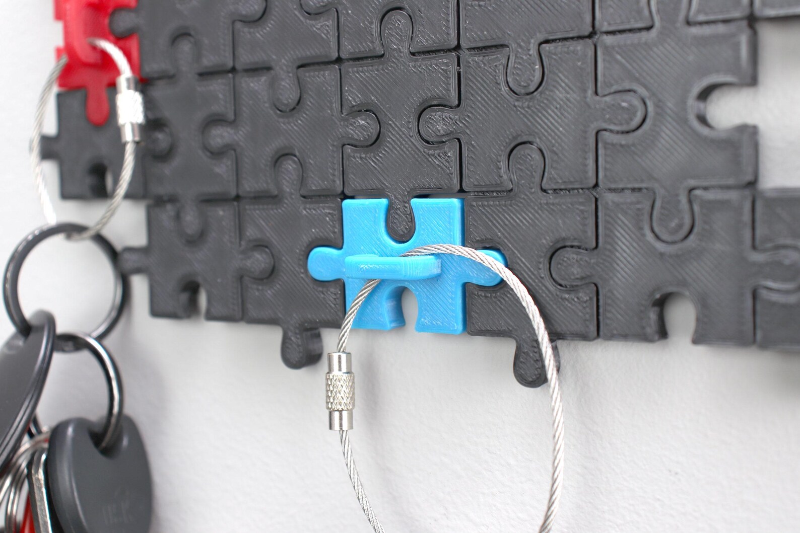 3D Printable Wall Key Holder Puzzle - Housekeeper - STL File Key Holder ...