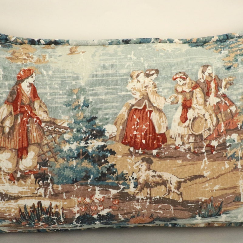 French Country Toile - Etsy