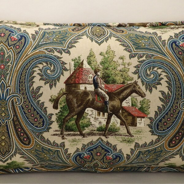 Equestrian Pillow - Etsy