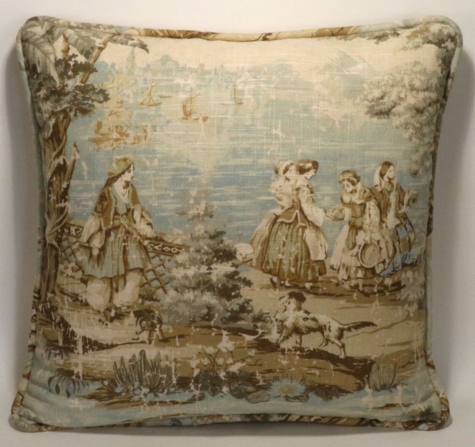 Set of 2 18 French Country Throw Pillow Covers Bosporus - Etsy