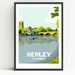 Henley Print Henley-on-thames Regatta Print - Etsy UK