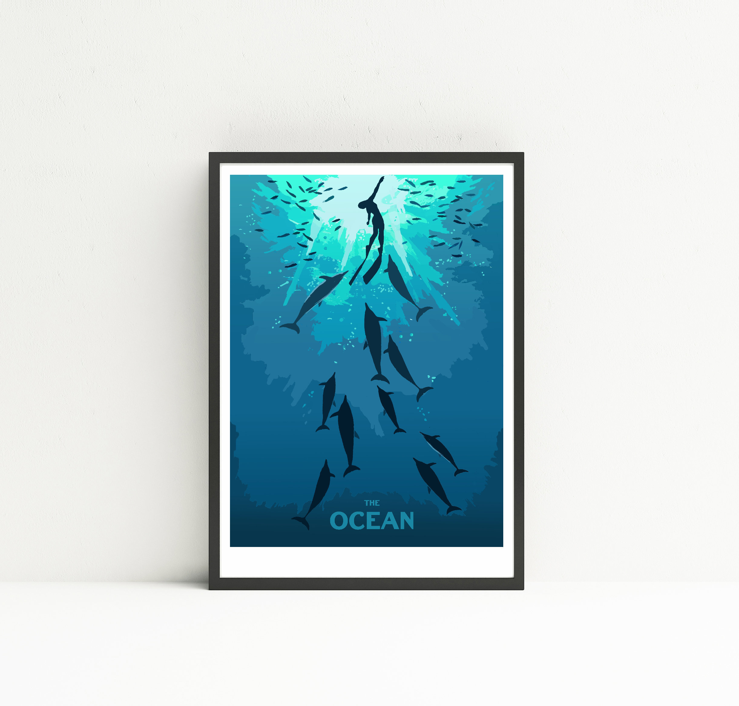 The Ocean Poster // Print // Conservation // Environmental | Etsy