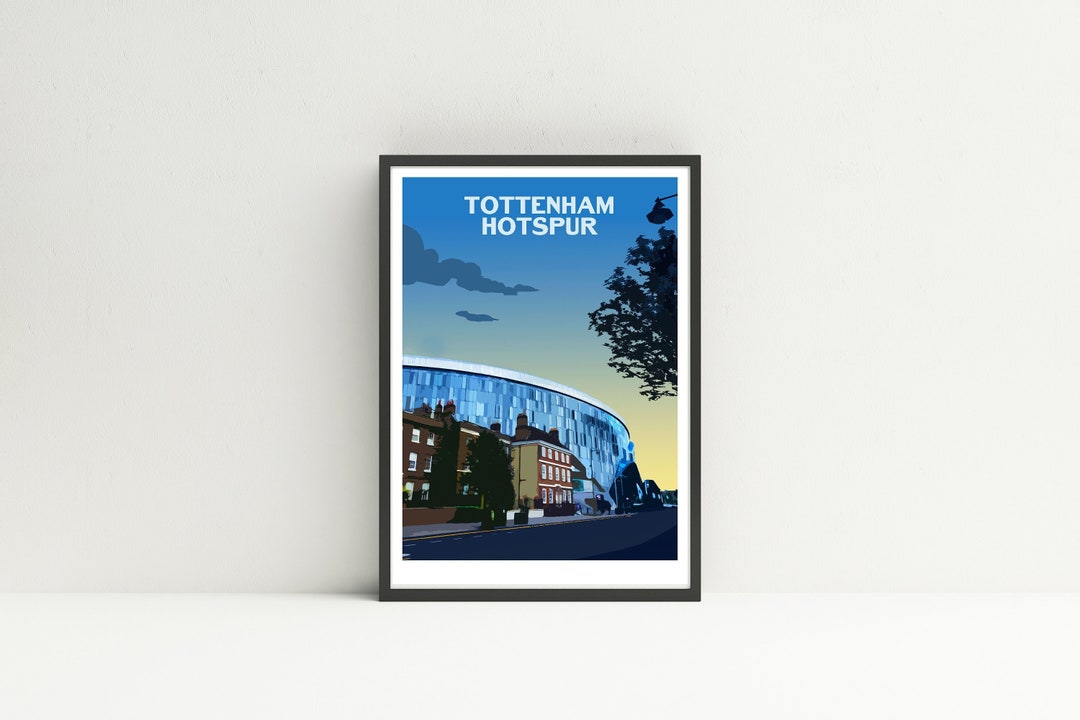 Tottenham Hotspur Stadium Print, Tottenham Poster, Spurs Print ...