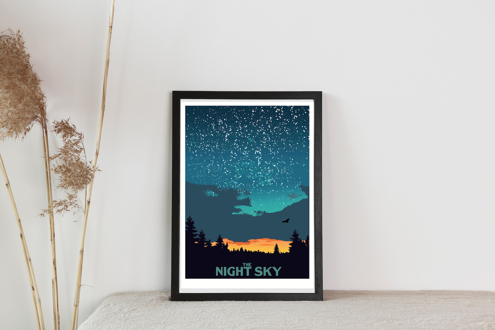 The Night Sky // Art Print // Poster // Nature // Astrology - Etsy UK