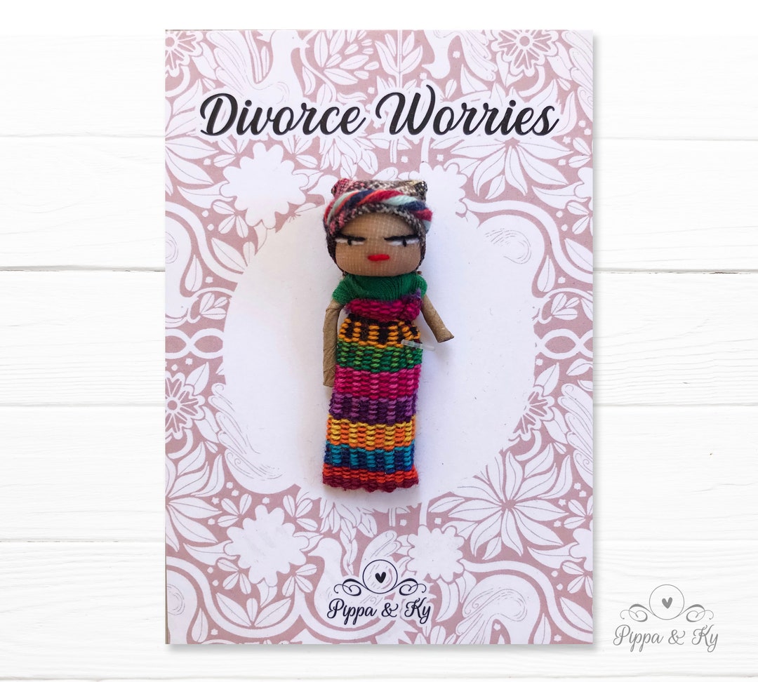 Worry Dolls | | Divorce Gift | Breakup Gift | Broken Heart Gift ...