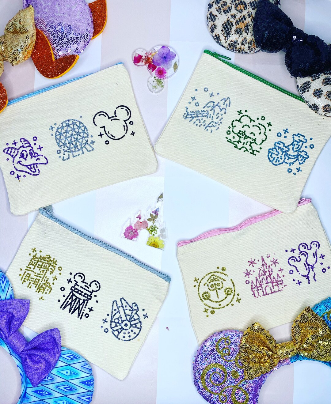 4 Parks Pouch Set - Etsy