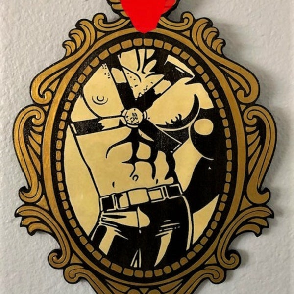 Gay Male Bondage Art Etsy