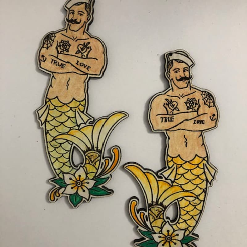Merman - Etsy