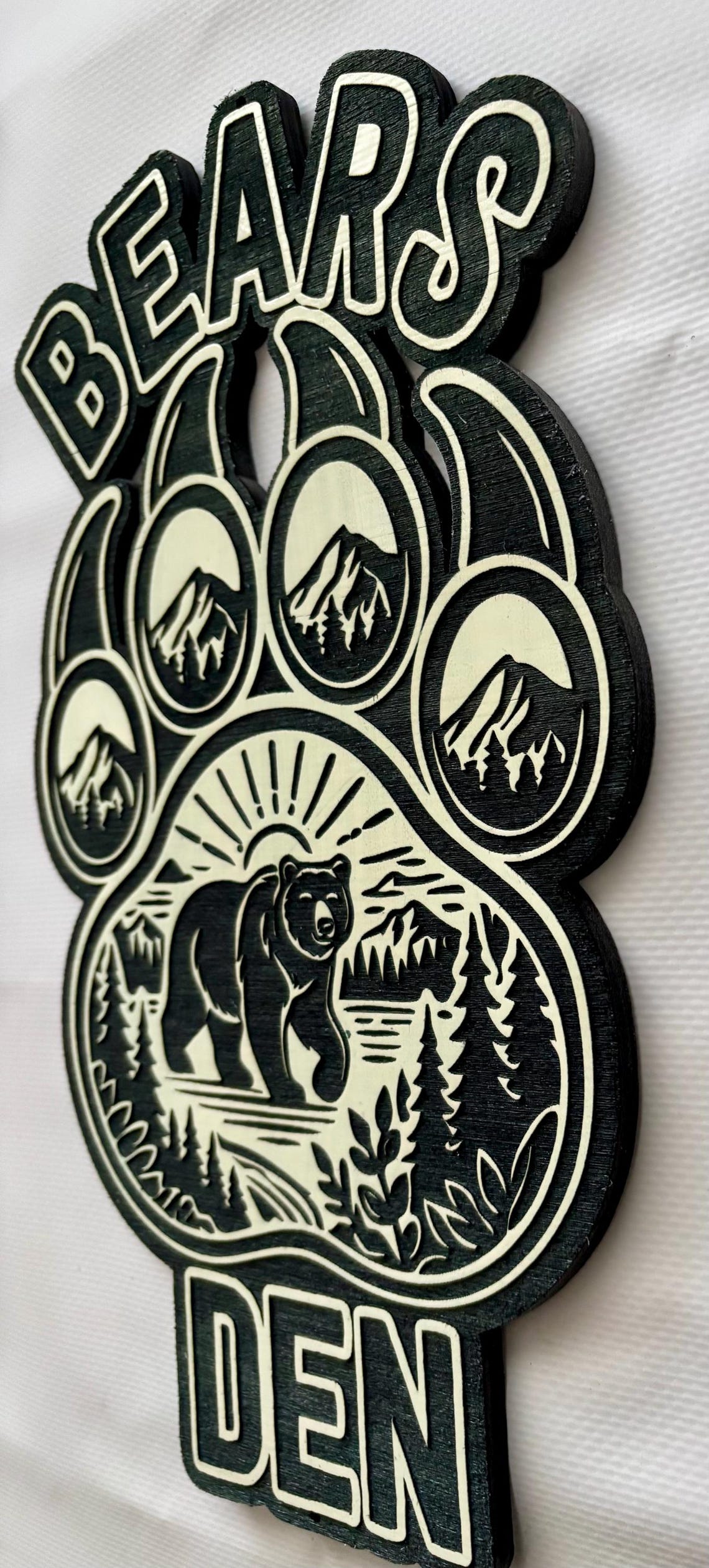Custom Bears Den Sign: Gay Bear Bar, Bear Paw Decor - Etsy