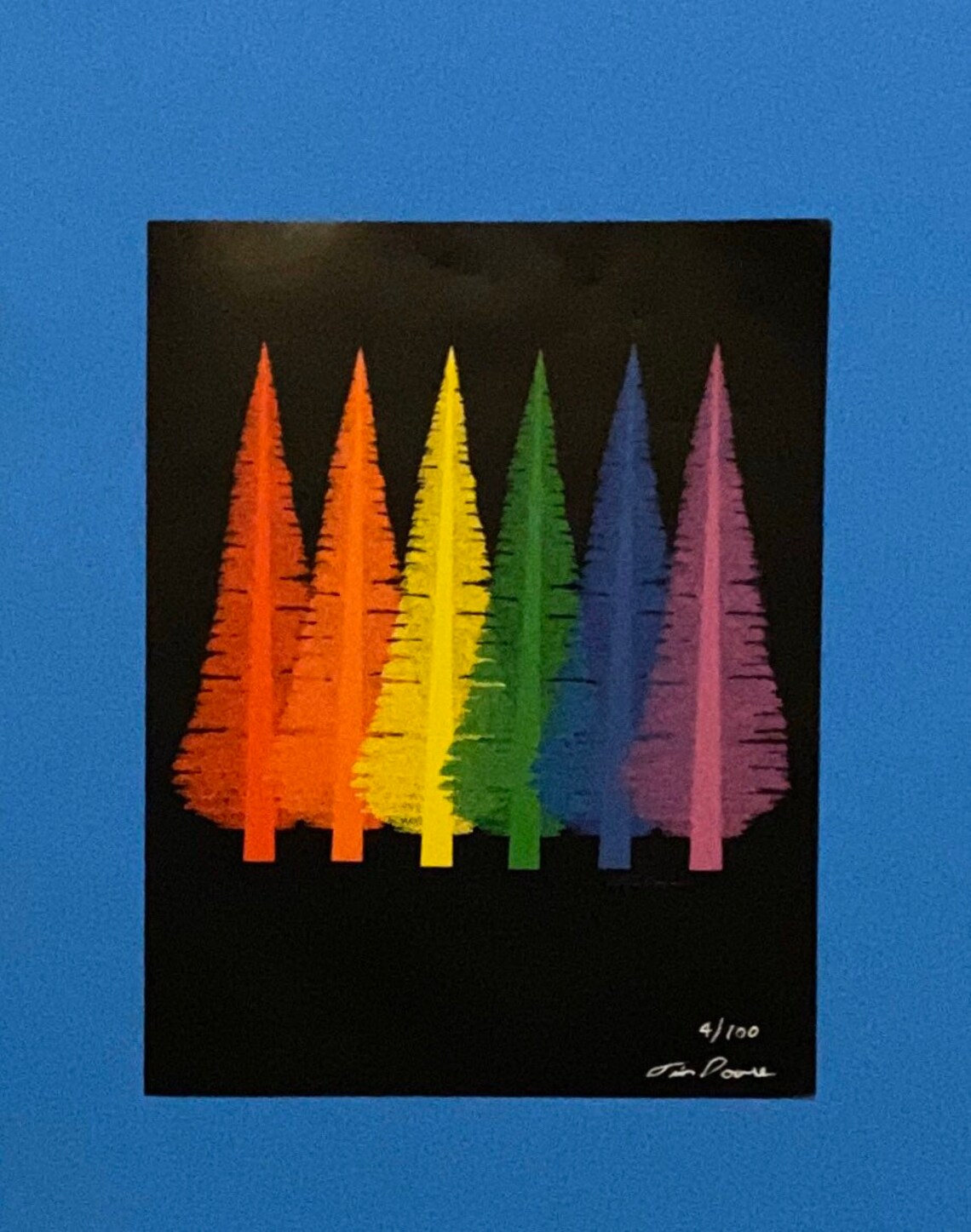 The Pines Print Pride Pines The Pines Pride Tree Art | Etsy