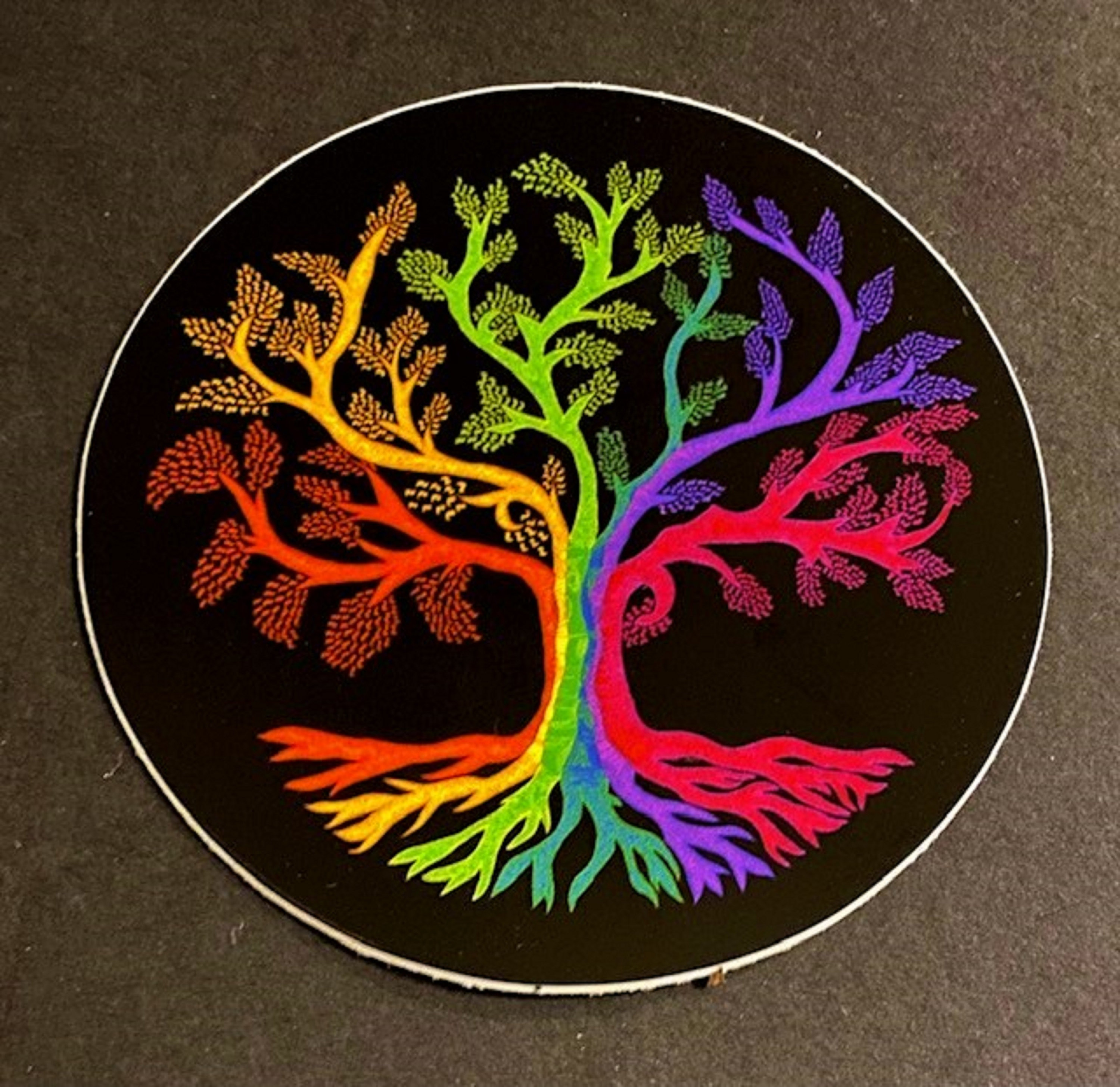 Tree of Life Sticker Tree of Life Rainbow Sticker Pride | Etsy