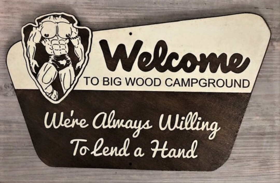 Funny Gay Sign, Big Wood Sign, Bigwood, Custom Gay Sign, Fun Gay Gifts ...