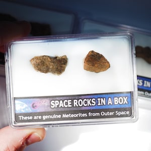 Space Rocks in a Box! Genuine Meteorites From Outer Space! - Etsy