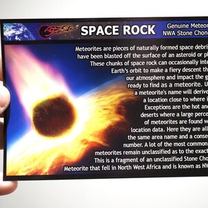 Space Rock Genuine Stone Meteorite From North West Africa - Etsy