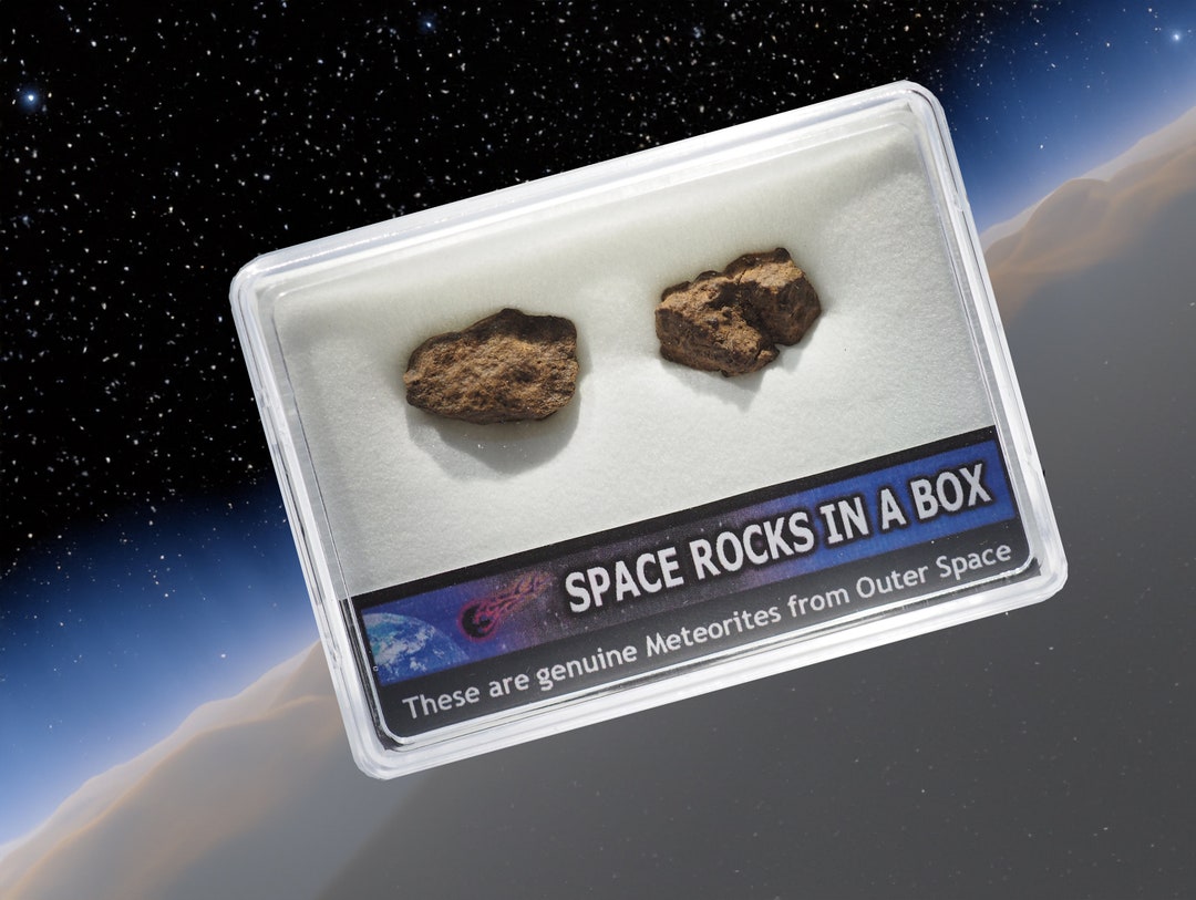 Space Rocks in a Box! Genuine Meteorites From Outer Space! - Etsy