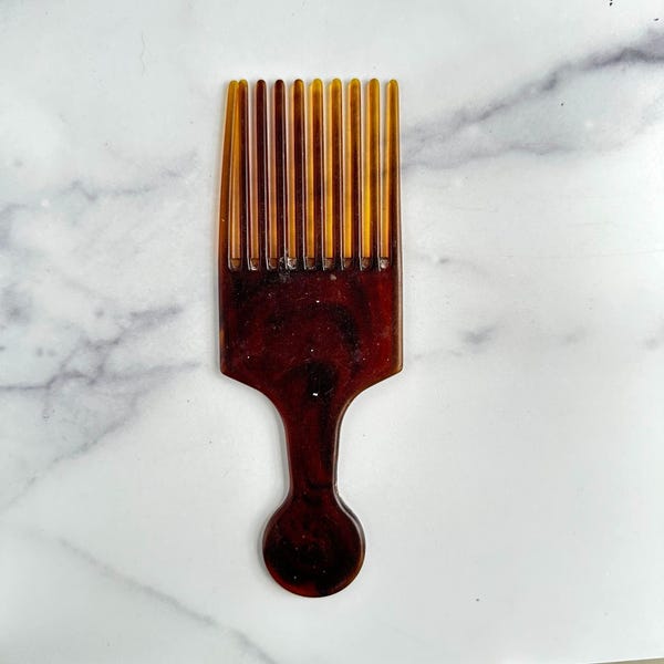 Afro Hair Pick - Etsy