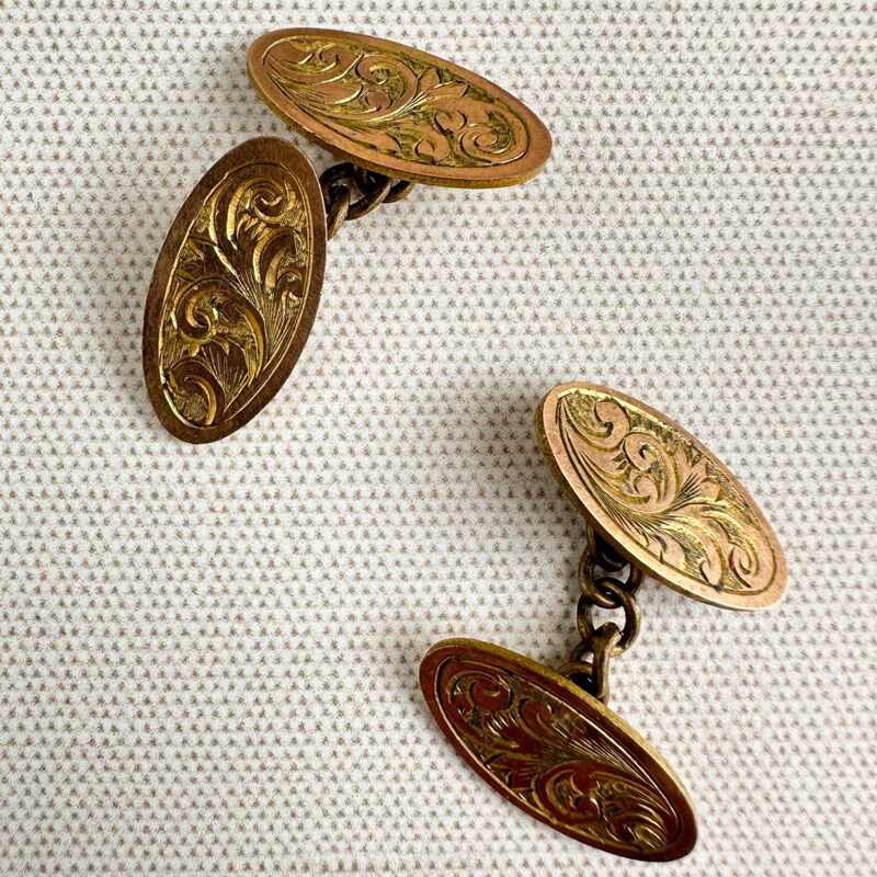 Chain Cufflinks - Etsy
