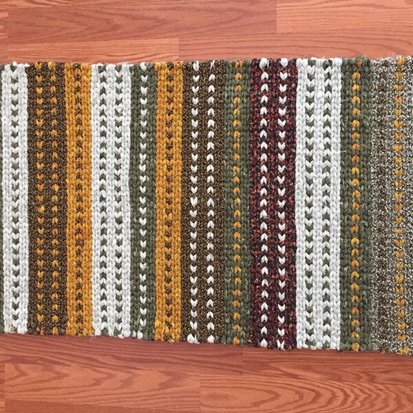 Twined Rag Rugs - Etsy