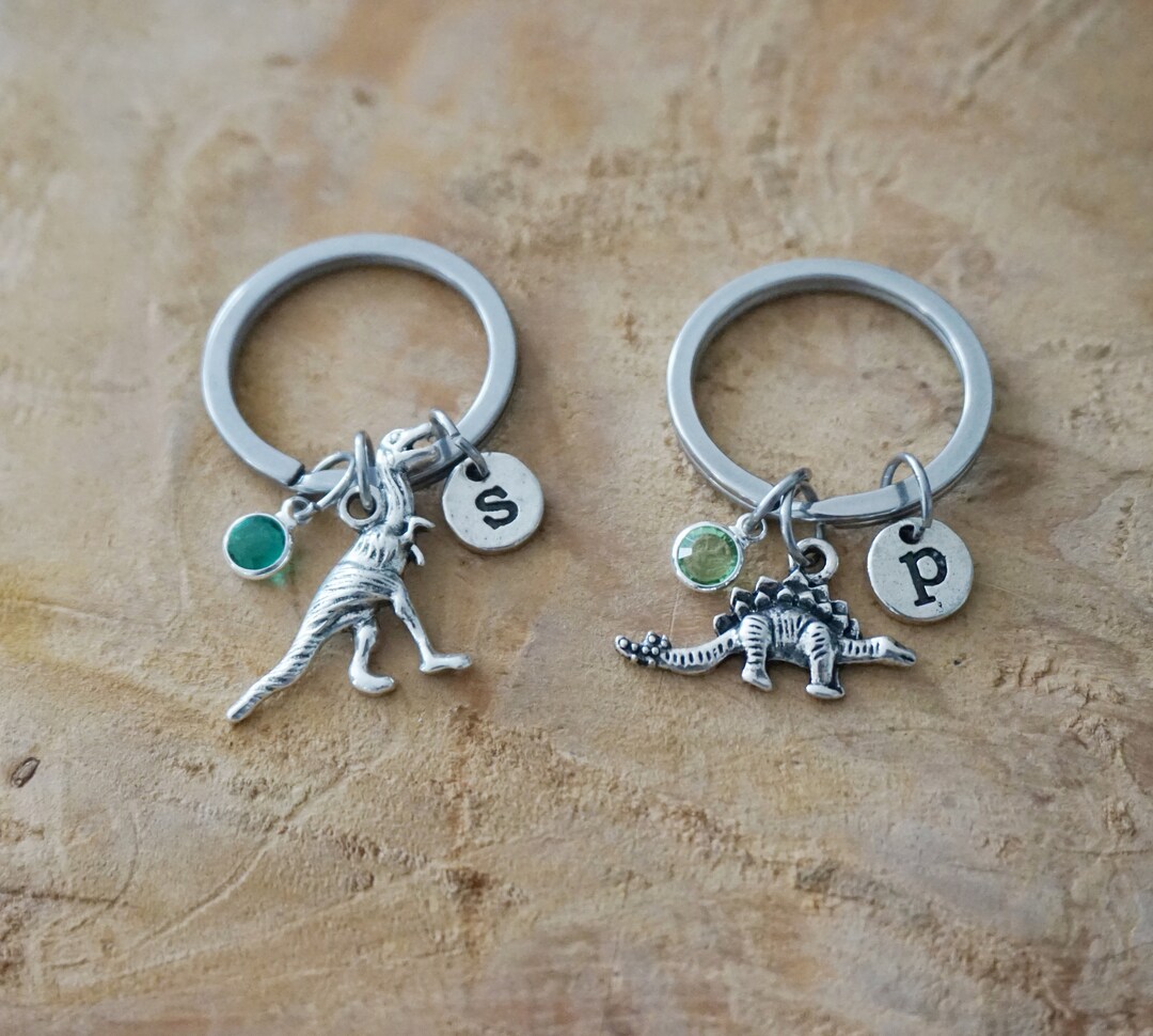 Dinosaur Key Ring - T-rex Tyrannosaurus - Prehistoric Dinosaur - Gift ...