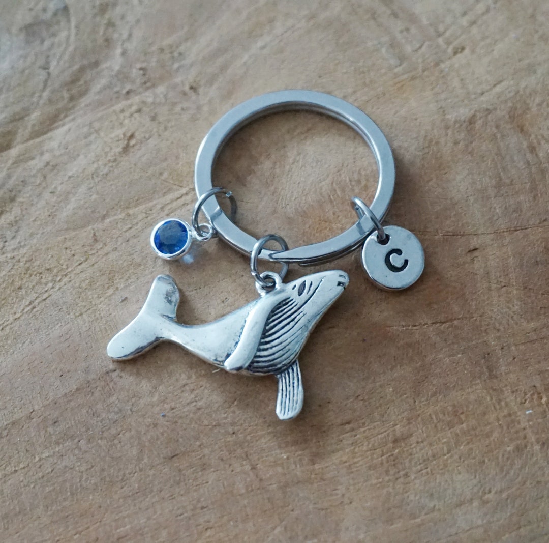 Whale Key Ring Ocean Lover Shark Orca Mermaid Fish Ocean Defender Key ...