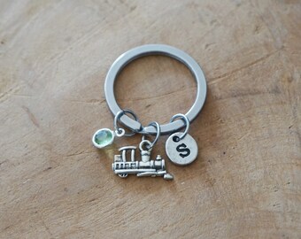 Train Key Ring - Etsy
