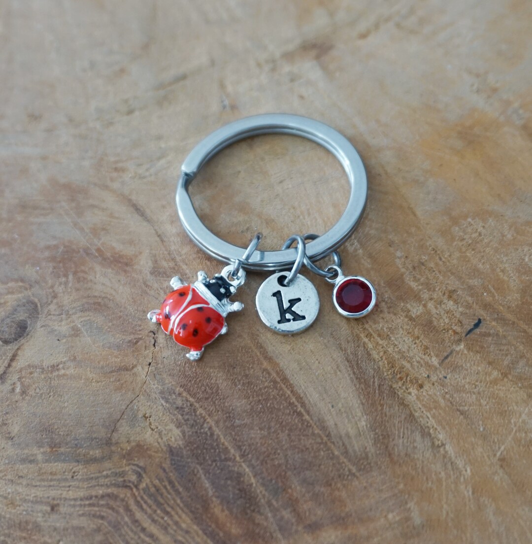 Ladybug Keychain - Ladybug Keychain - Ladybug Keychain - Ladybug Gift ...