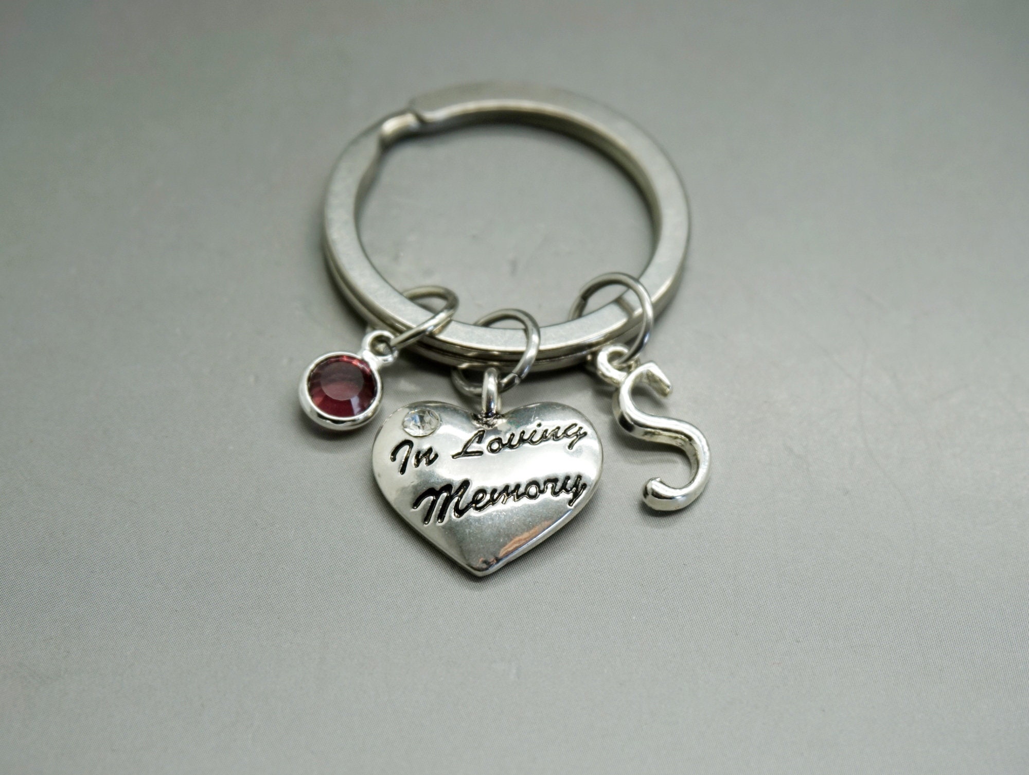 In loving memory keychain RIP Gift memorial keychain | Etsy