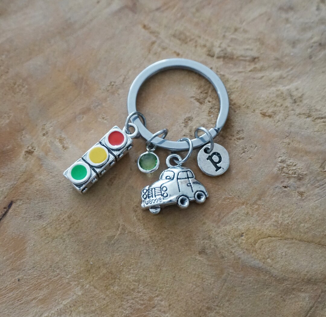 New Driver Keychain Learner Driver Keyring Driving Test - Etsy