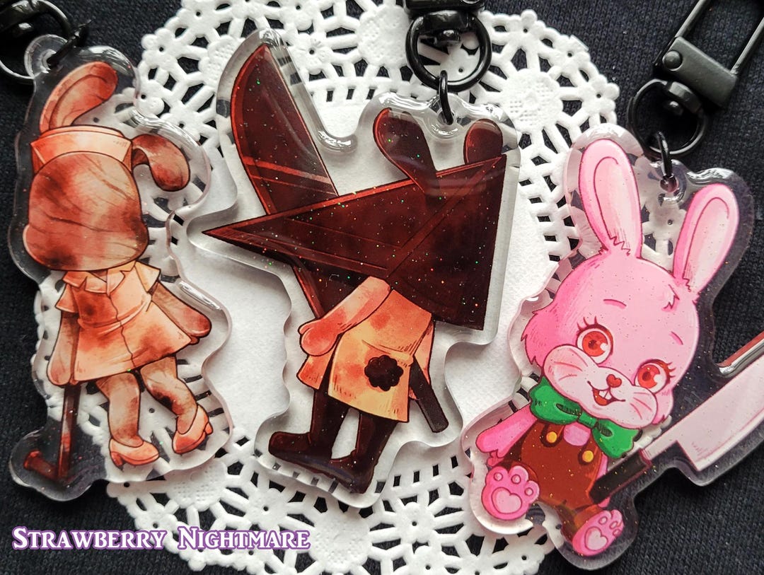 Silent Hill Creepy Cute Keychains - Etsy