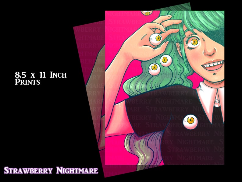 Hatsune Miku Horror Holographic Art - Etsy