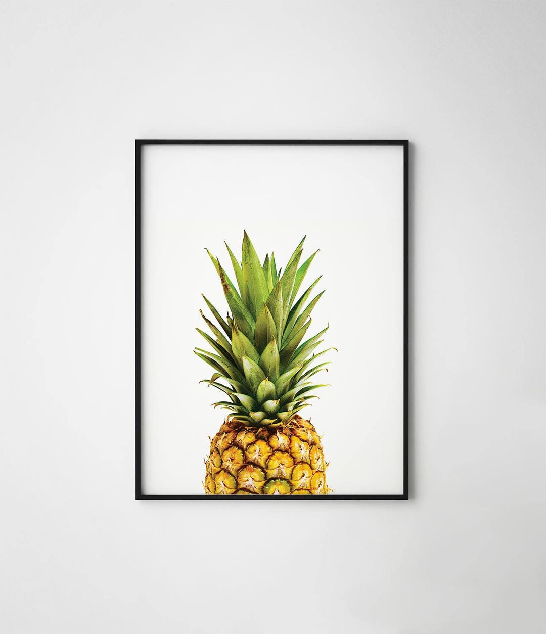 Pineapple Print Scandinavian Design Print Minimal Print - Etsy