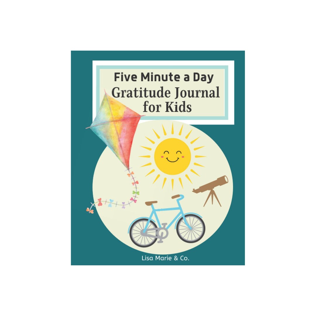 Five Minute Gratitude Journal for Kids Journal for Children - Etsy