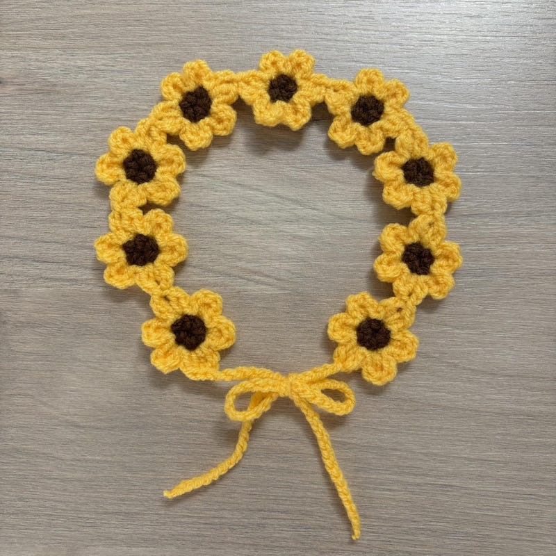 Sunflower Headband - Etsy