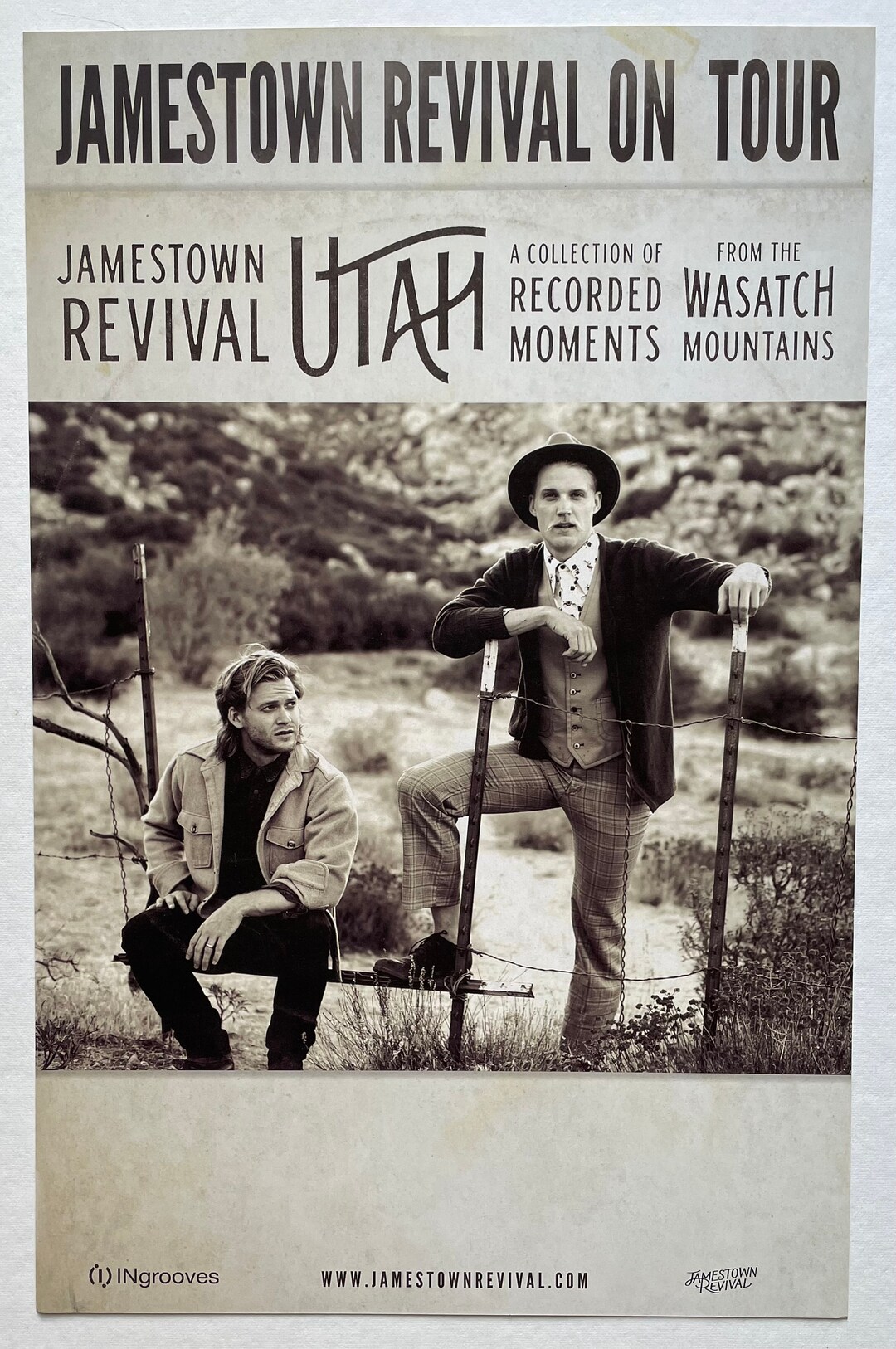 Jamestown Revival on Tour 11"x17" Double Sided Poster - Etsy