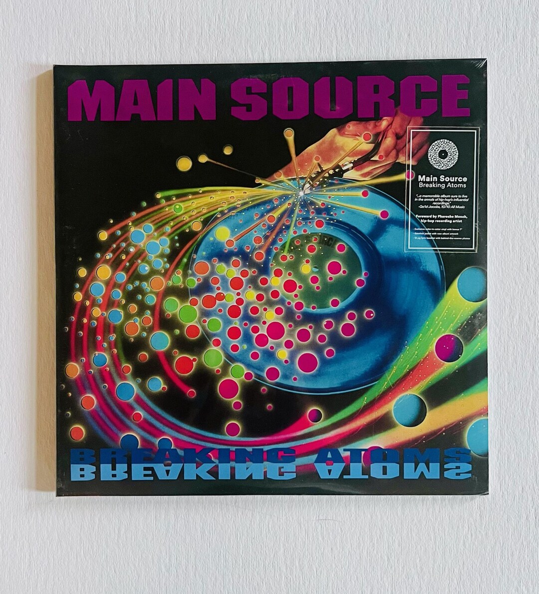 Main Source - Breaking Atoms Vinyl, Orange in Clear Colored Vinyl Plus ...