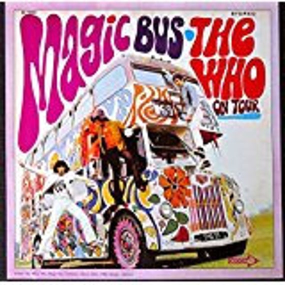 The Who Magic Bus: on Tour Vintage Album Cover Poster | Etsy