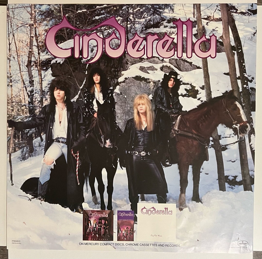 Cinderella the Last Mile Album Poster 24x24 1988 - Etsy UK