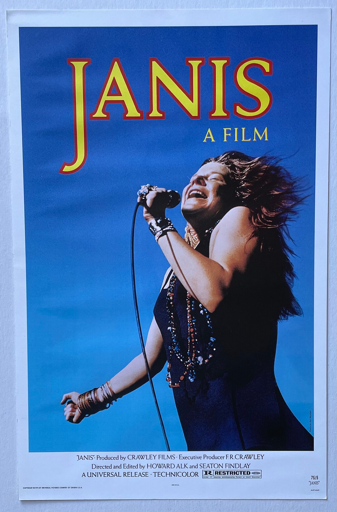 Janis A Film 11"x17" Poster - Etsy