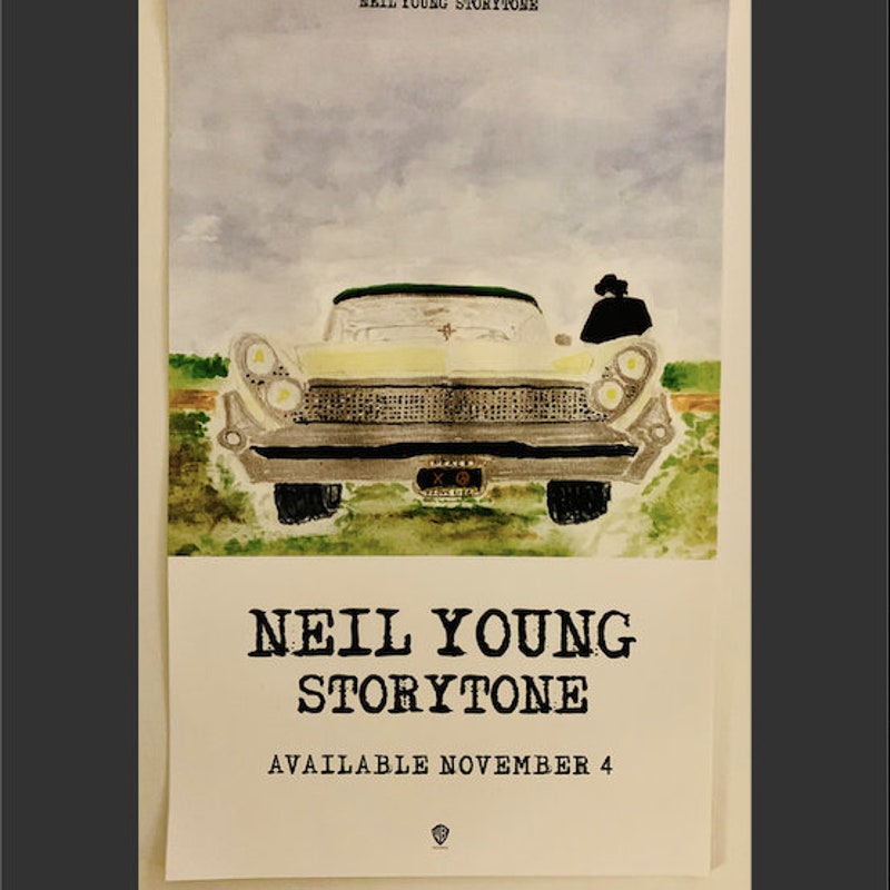 Neil Young Poster - Etsy