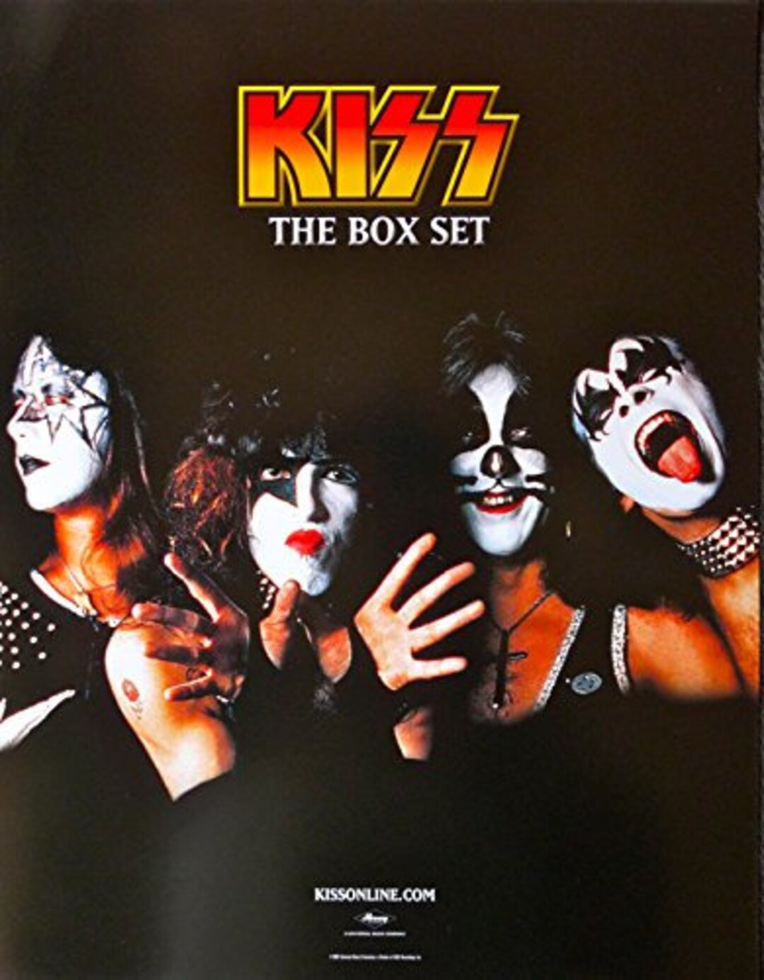 KISS - Box Set - Advertising Poster - 14x18 - Etsy