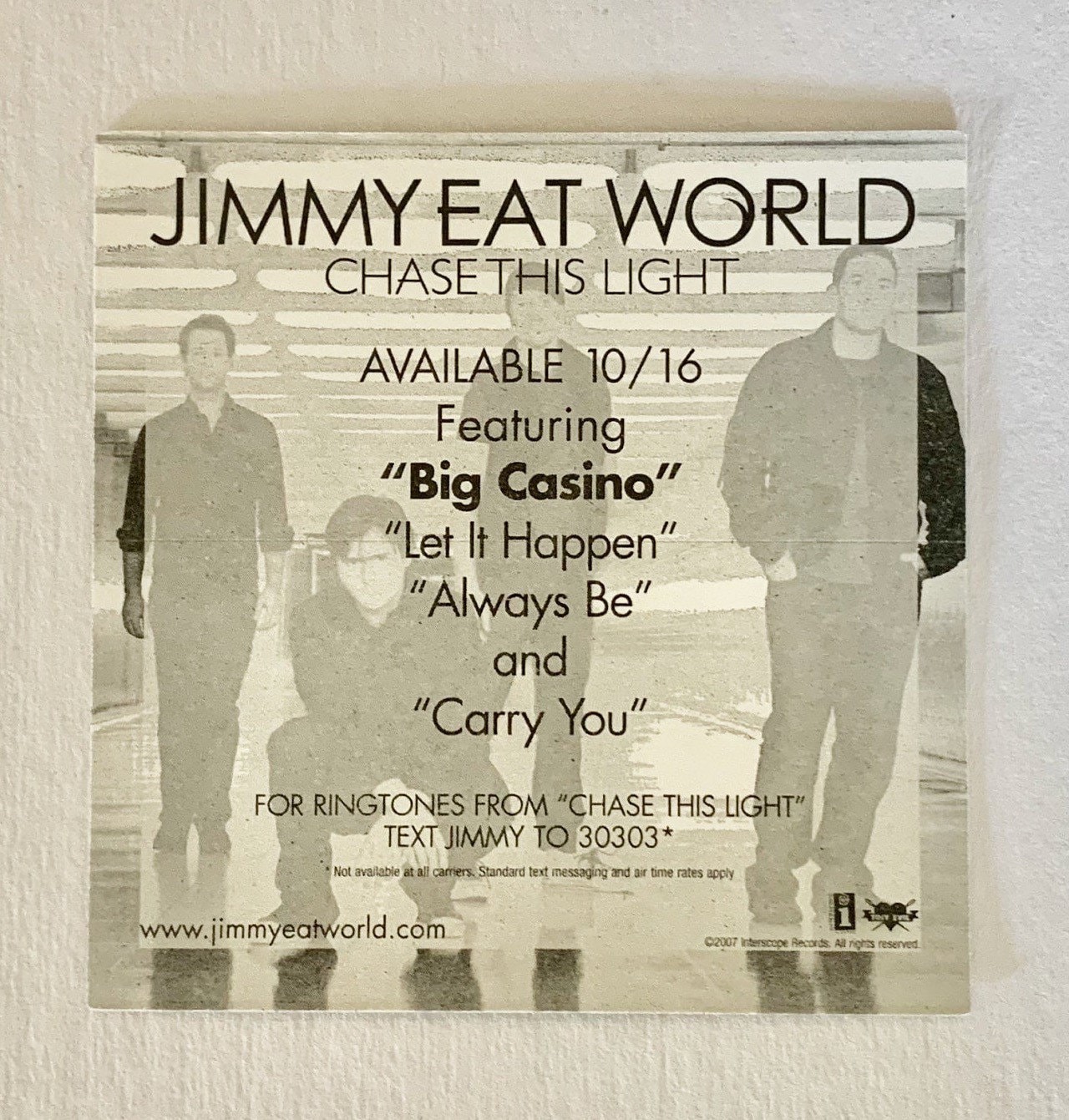 Jimmy Eat World Chase This Light