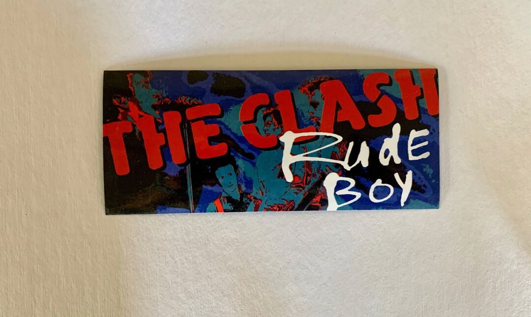 The Clash "rude Boy" Album Sticker - Etsy