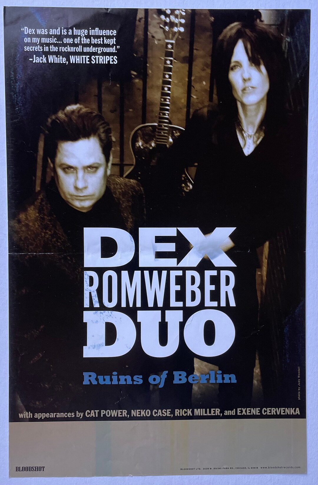Dex Romweber Duo Ruins of Berlin 11"x17" Poster - Etsy