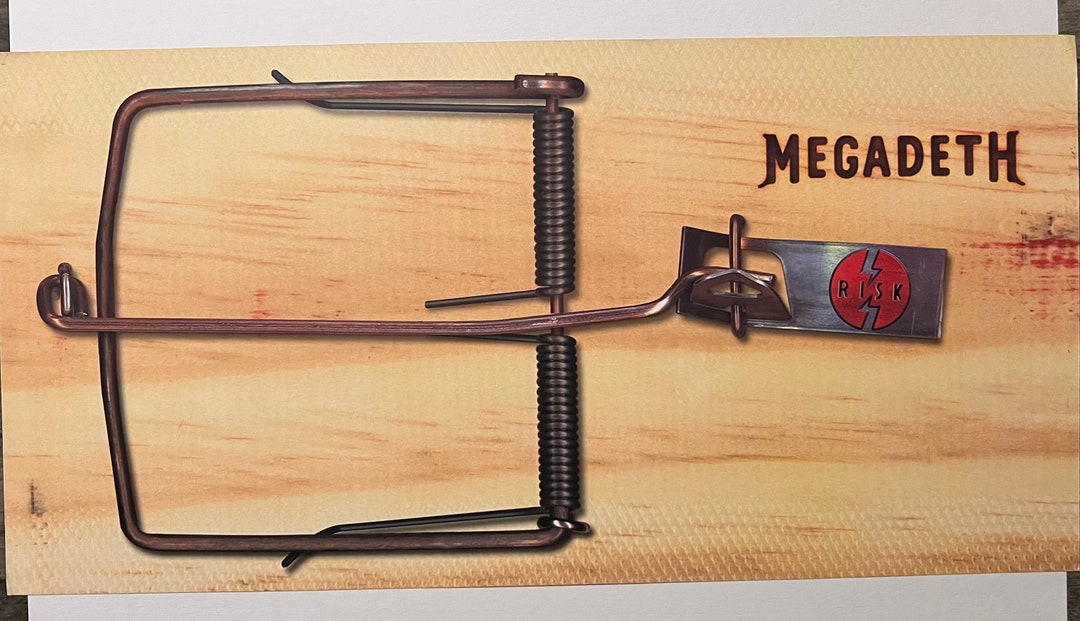 Megadeth Risk Album Poster 1999 - Etsy